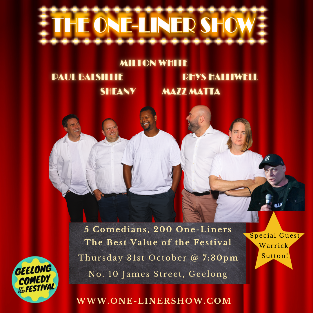 The One-Liner Show – The fastest, punchiest, most laugh-packed show ...